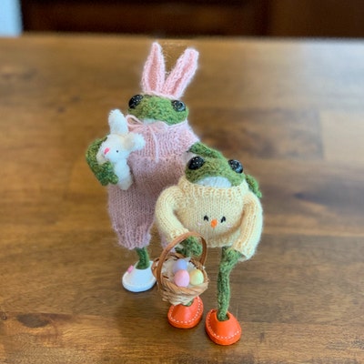 Six Mini Bunny Rabbits Tiny Bunny Rabbits Mini Stuffed Animal Tiny ...