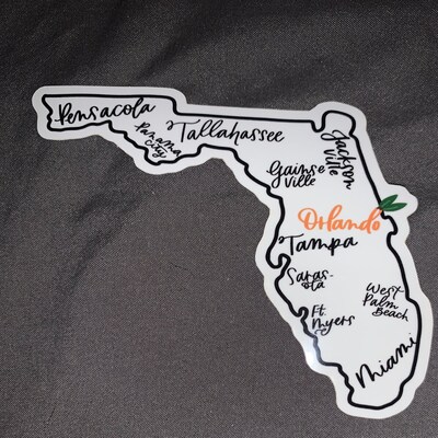 Florida Sticker - Etsy