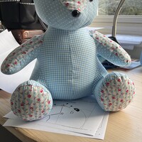 Melody MEMORY BEAR Pattern PDF - Etsy Canada