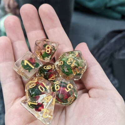 HEADHUNTER Dnd Dice Set for Dungeons and Dragons Ttrpg, SKULL Dice ...