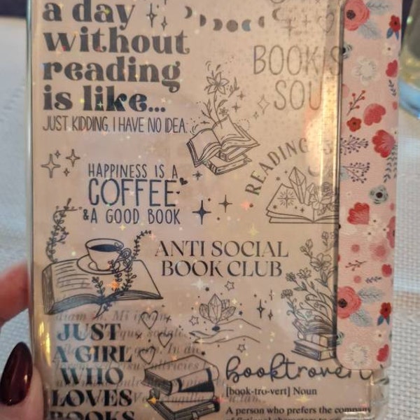 Kindle Insert Kindle Srickers Coquette E-reader Holographic Insert ...