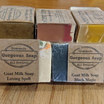 Pick 10 Handmade Soaps, Mix and Match Your Choice of MANY Varieties and ...