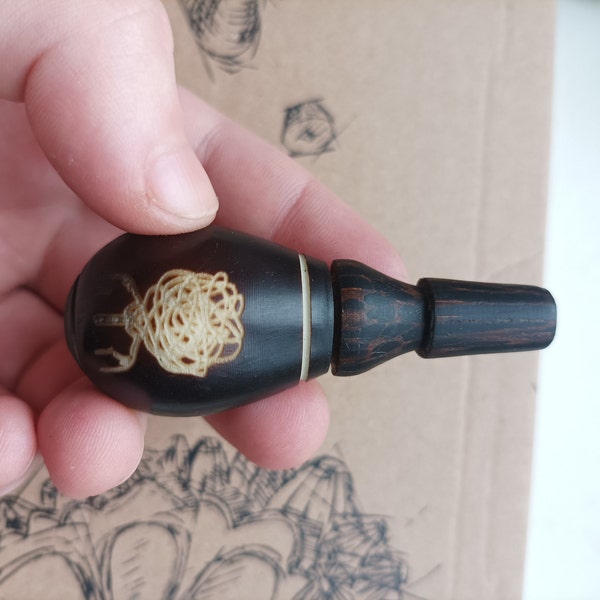 PIPA Natural Handmade Pipe From Ivory-palm / Tagua Nut / Herbal Pipe ...