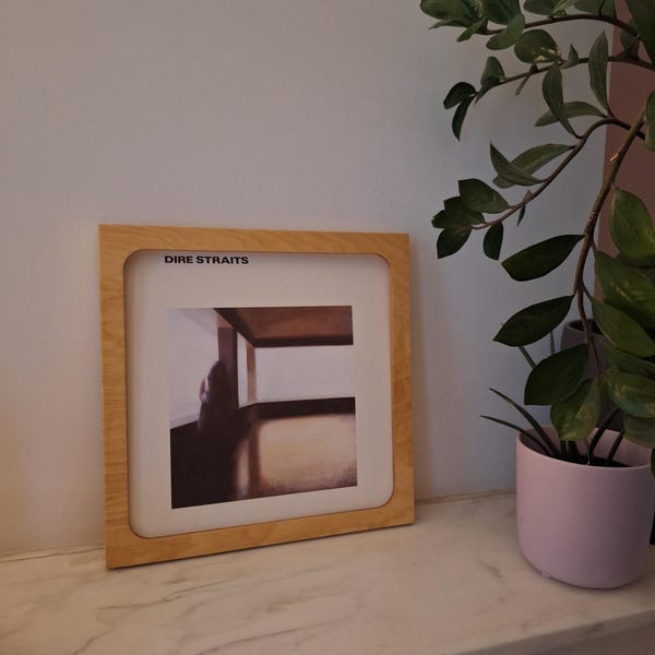 Chopin / Natural Wood Frame, Vinyl Display , LP Frame, Vinyl Frame, LP ...