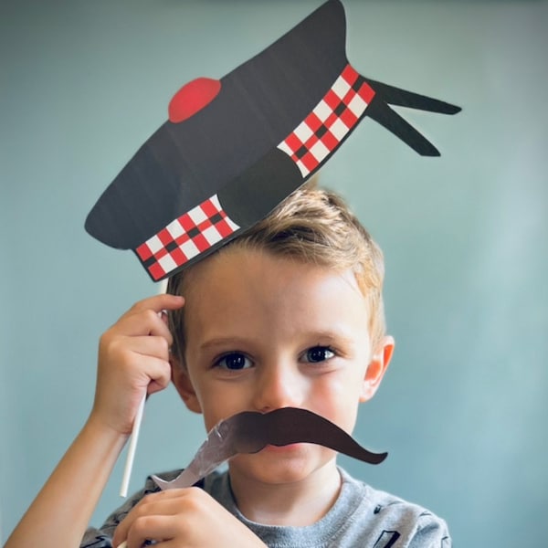 35 Scottish Party Props, Printable Scotland Themed Photo Booth Props ...