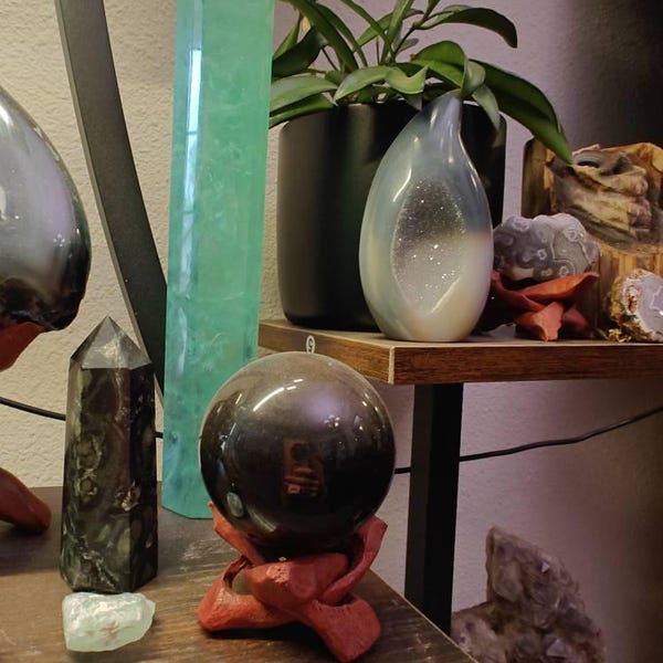 Genuine Angelite Pendulum With 7 Chakra Gemstones - *angelic ...