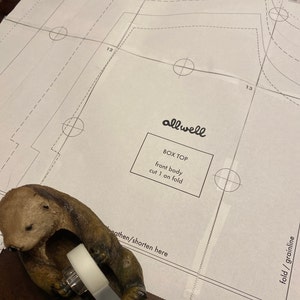 All Well Box Top Sewing Pattern Hacking Guide - Etsy