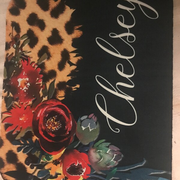 Personalized Mouse Pad, Office Decor, Leopard Print Mouse Pad, Best ...