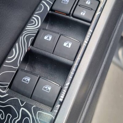 TACOMA 3RD. Gen Rear SIDE Window Decal Sticker Fits 2019-23 various ...