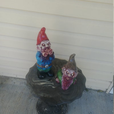 Disemboweled Donny Zombie Gnome - Etsy