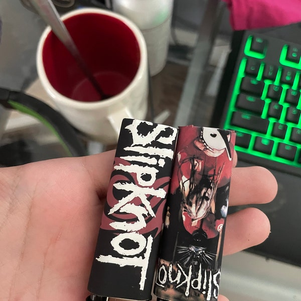 Slipknot Nu Metal Band Lighter Set - Rock Music, Hardcore, Scream, Emo ...