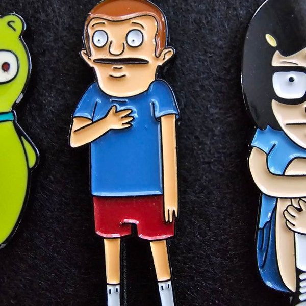 Regular Size Rudy Soft Enamel Pin - Etsy