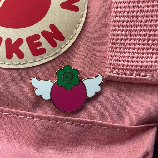 Happy Berry Enamel Pin - Etsy