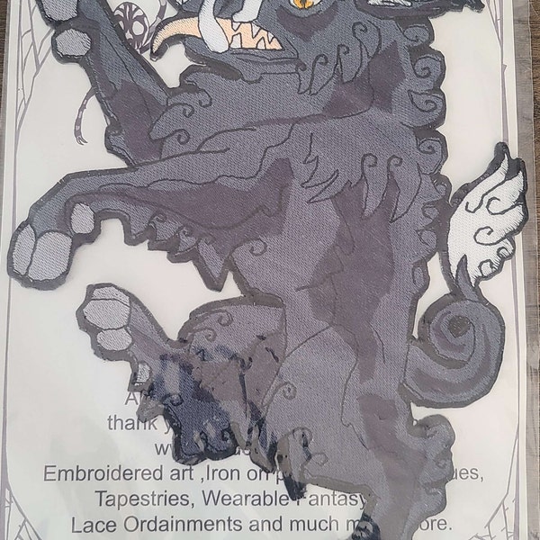 Giant Rampant Boar Heraldic Heraldry Iron on Patch - Etsy