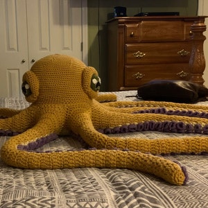 Apollo the Octopus Giant Crochet Pattern EASY TO FOLLOW - Etsy