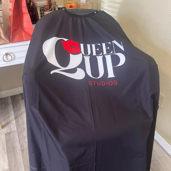 Make up Cape, MUA, Make up Artist,salon Cape, Makeup Bib, Barber Chair ...