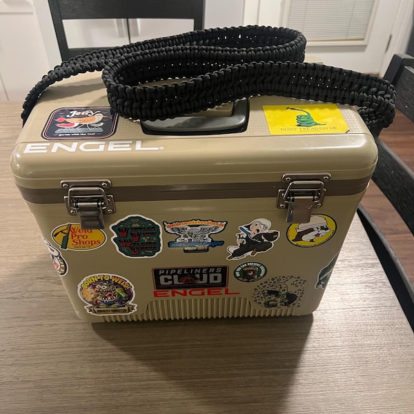 54 Handmade Paracord Rope Engel Lunchbox Cooler Strap Double Cobra ...