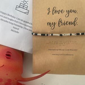 Always & Forever Morse Code Bracelet Couples Bracelet - Etsy