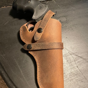 Smith & Wesson Model 19 K Frame Revolver Holster - Etsy