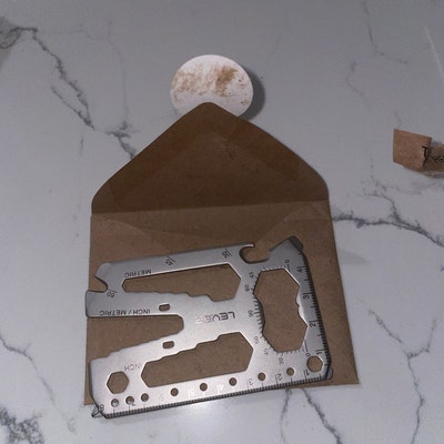 Gift for Men Toolcard Pro Wallet Multitool or Money Clip Personalized ...