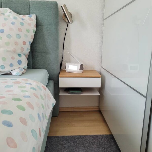 Floating Night Stand, Nightstand, Floating Bedside Table - Etsy