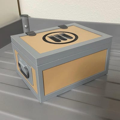 Portal Companion Cube Box 3D Printed Weighted Companion Cube Storage ...