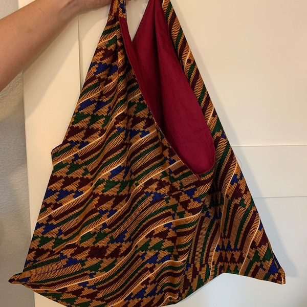 Folded Japanese Bag | PDF Sewing Pattern and Tutorial | Instant Digital ...