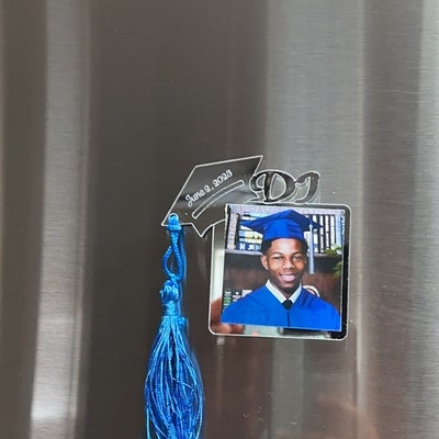 Custom Graduation Photo Magnet, Graduation Cap, Graduation Party Favors ...