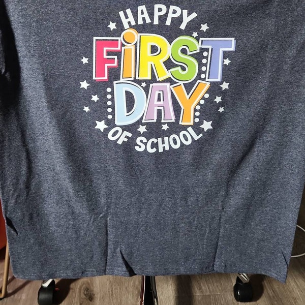 Happy First Day of School Svg, Back to School Svg, Teacher First Day ...