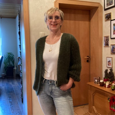 Matching Mommy and Me Mohair Cardigans Mother Daughter Alpaca - Etsy