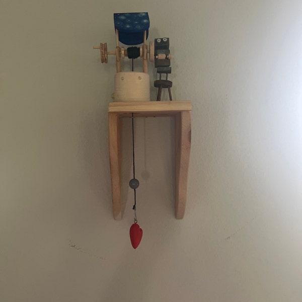 Shrimp Playing the Trumpet, Wooden Automaton - Etsy