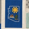 Mountain Applique Design. Mountain Embroidery Design. Hill Embroidery ...