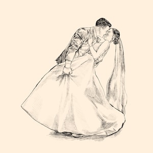 Custom Line Portrait Minimalist Art Couple Drawing Line - Etsy