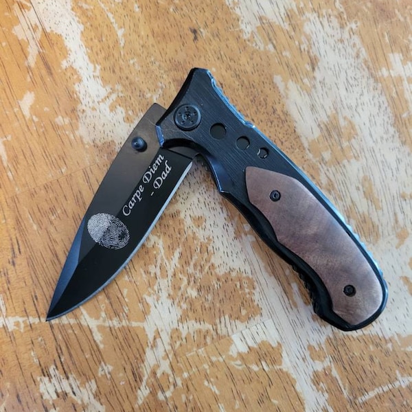 Engraved Knife, Stainless Steel Box Cutter , Box Cutter, Personalized ...