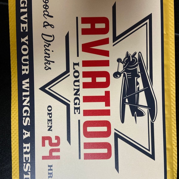 Aviation Lounge Sign, Pilot Lounge Sign, Retro Aviation Decor, Aviation ...