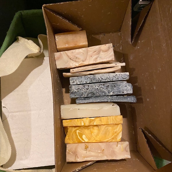 1kg Handmade Soap 'odds & Suds'handmade Soap Offcuts-palm Oil Free ...