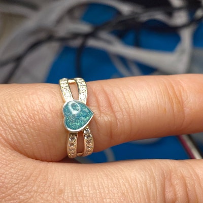 925 Sterling Solid Silver 4mm Wide Edge Core Tunnel Ring, Good for ...