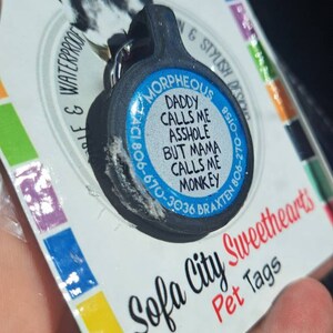 Scannable QR Code ID Tag for Cats & Dogs Powered by Pethub - Etsy