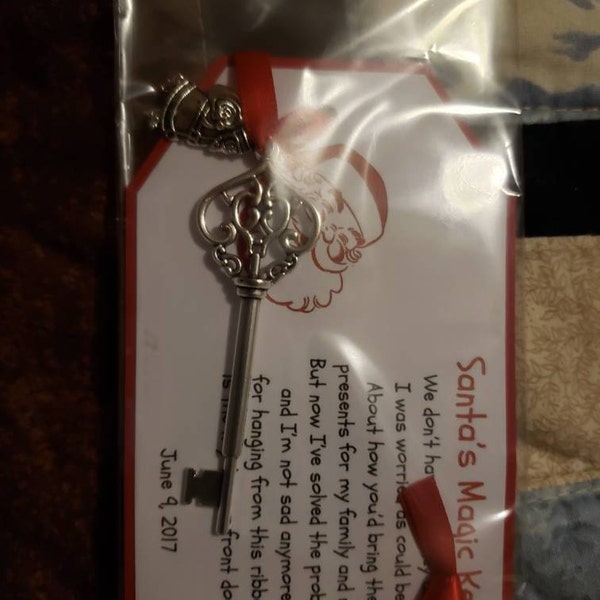 Personalised Santa's Magic Key Personalized Santa's Magic Key ...