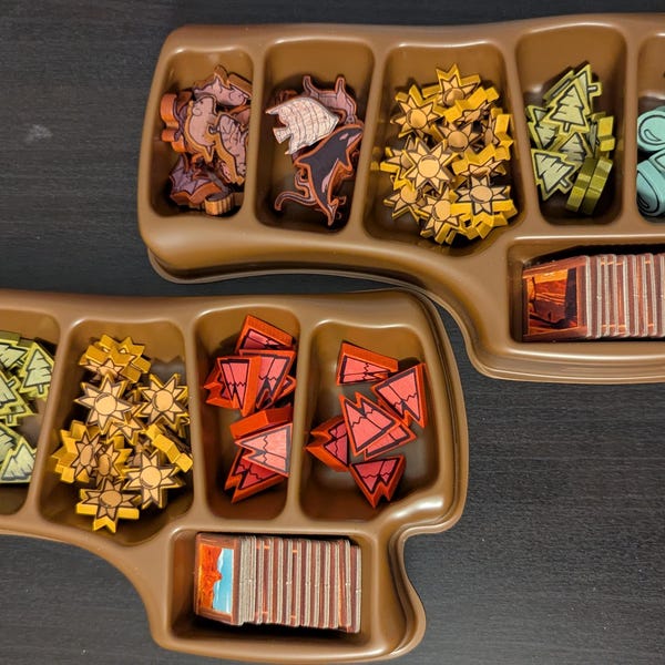 OATH - Matte Vinyl Meeple Stickers/decals Upgrade Kit - Unofficial ...