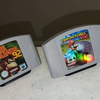 N64 Cartridge Labels - Etsy