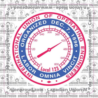 Operator Sticker Heavy Equipment Operator Sticker Union Operator ...