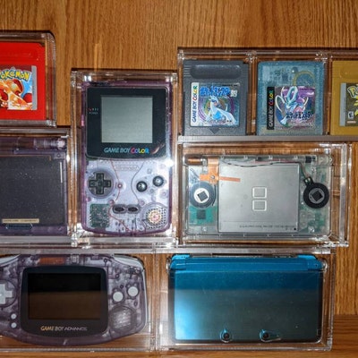 Game Boy Advance System Cartvault Acrylic Gameboy Advance System ...