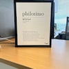 Greek Word Definition Philotimo Definition Printable Wall - Etsy