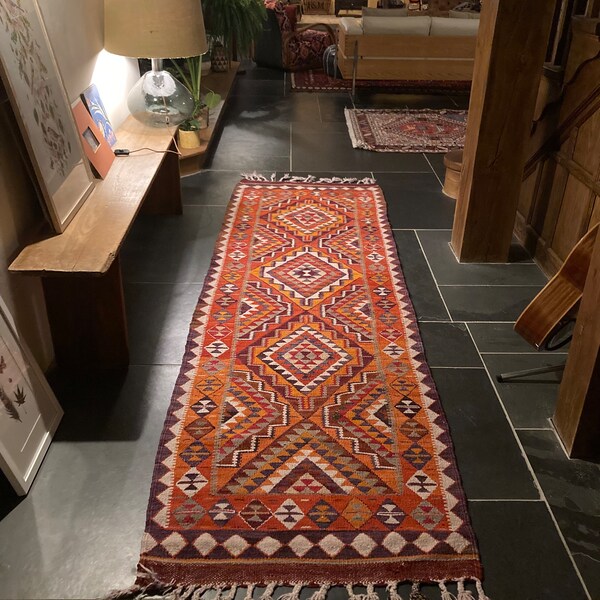 Turkish Patchwork Rug, Vintage Handmade Rug, Home Decor, Anatolian Rug ...