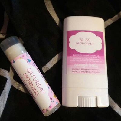 Mini Natural Deodorant Travel Deodorant Sample Size Deodorant Deodorant ...