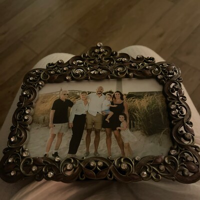 Sale Vintage Style BLACK BAROQUE FRAME Mini Picture Frame Photo Frame ...