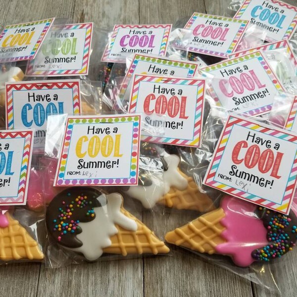Have a COOL Summer Card, End of the School Year, Card, Printable ...