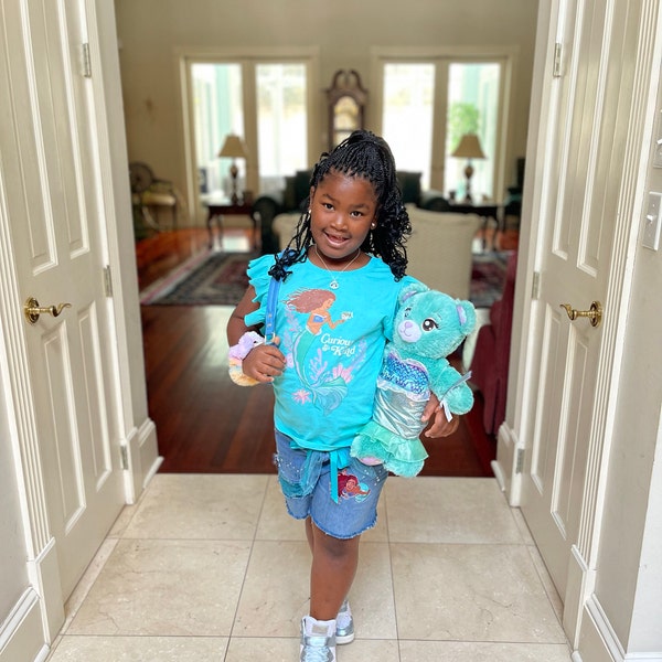 Princess Tiana Jean Shorts - Etsy