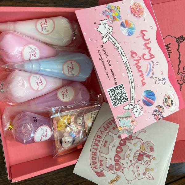 16 Color Decoden Liquid Cream Glue, Simulation Cream Glue, Decoden Jam ...